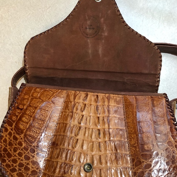 Authentic Original Vintage Style | Bags | Authentic Gator Purse | Poshmark